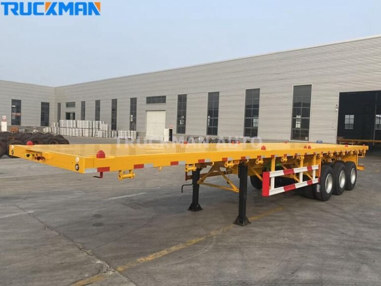 6 tipos comunes de remolques de plataforma - Truckman Automobile